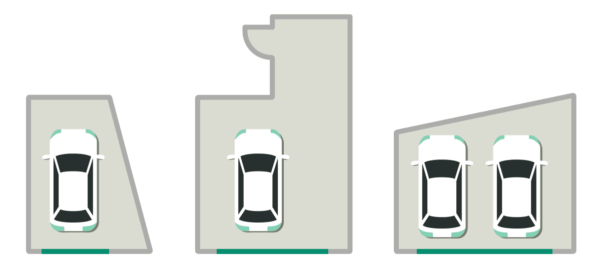 Fertiggarage Maße » Überblick